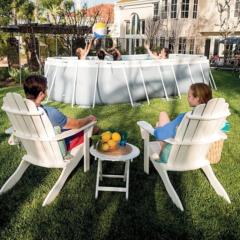 Intex - Prism Oval Frame Pool Set, 610 x 305 x 122 cm | Wonderbayt