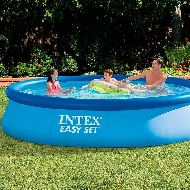 Intex - Easy Set Pool with Pump and Filter, 396 x 84 cm | Wonderbayt