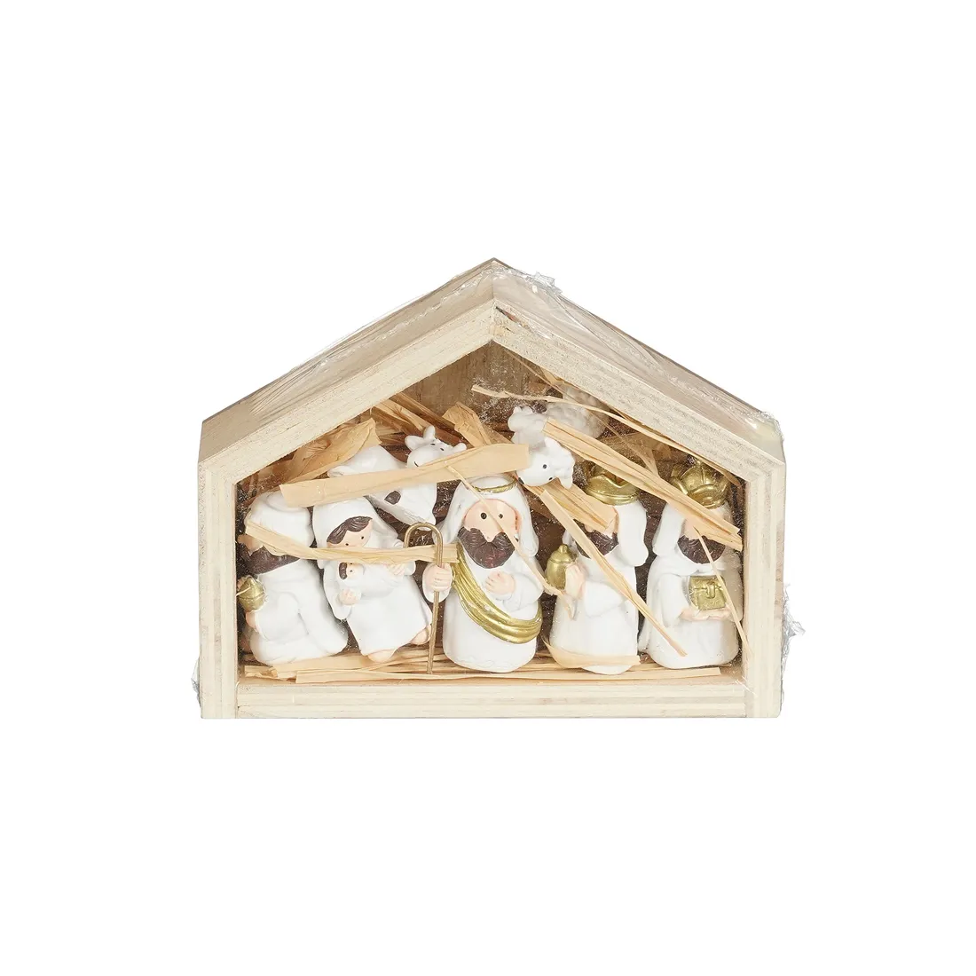 Nativity shed white | Wonderbayt